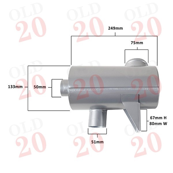 Dry Type Air Cleaner Assembly - Massey Ferguson
