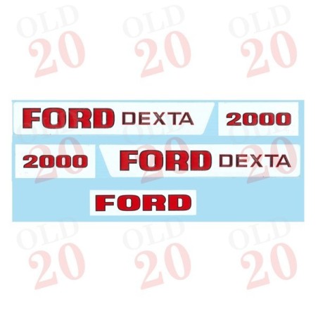 Ford 2000 'Dexta' Decal Set
