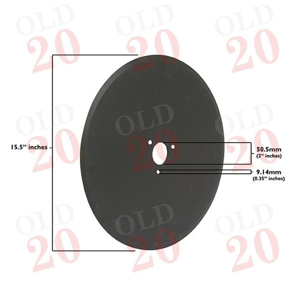 15.5" Coulter Disc - Ferguson