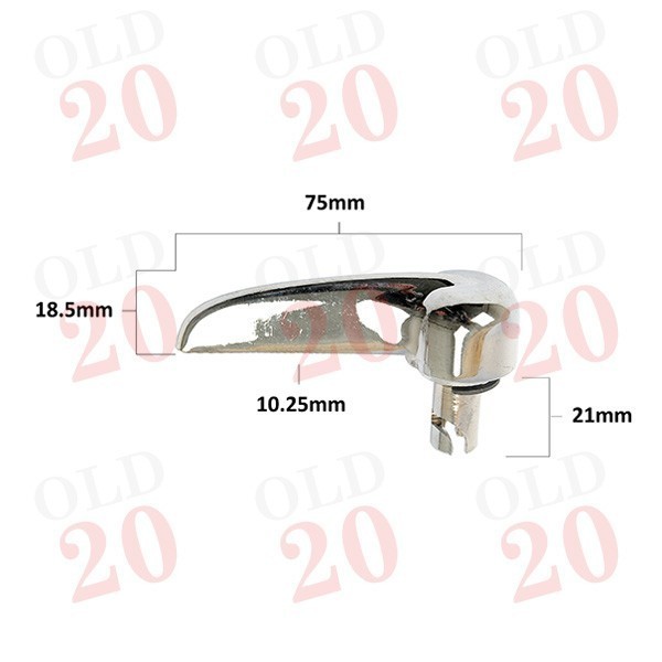Later Type Bonnet Catch Handle - Massey