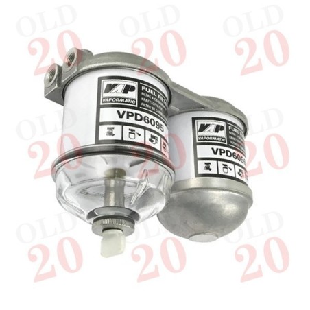 Double Fuel Filter Assembly - Case IH, Ford, MF