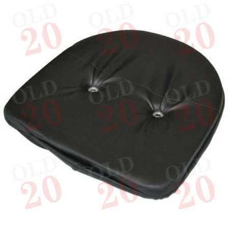Black Vinyl Tractor Seat Pan Cushion