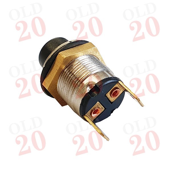 Push Button Horn Switch with Chrome Collar