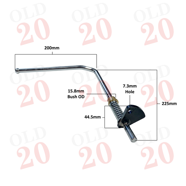 Hand Throttle Lever - Ferguson