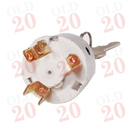 Ignition Switch (With Key) - Ferguson, David Brown, Case IH