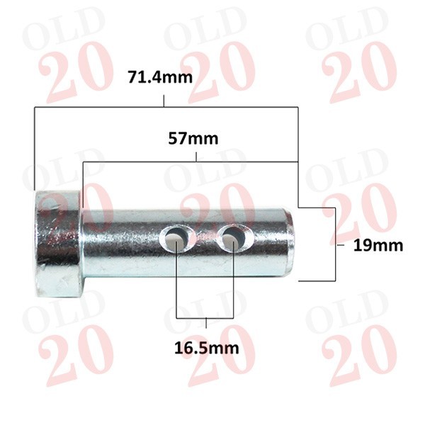 Swinging Drawbar Vertical Pin - Fordson