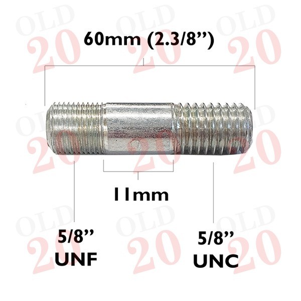 Pickup Hitch Stud (5/8") - Massey Ferguson