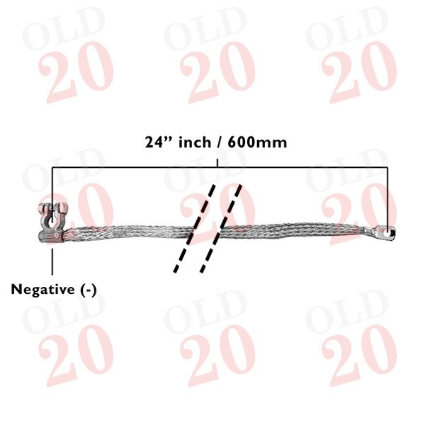 Tractor Earth Strap (24")